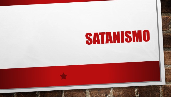 Satanismo (3ºB) – ciências humanas e sociais aplicadas