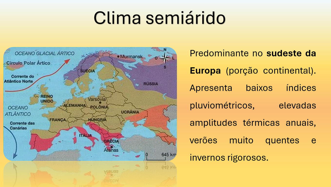 Aspectos geográficos e físico-naturais da Europa 1 – ciências humanas e ...